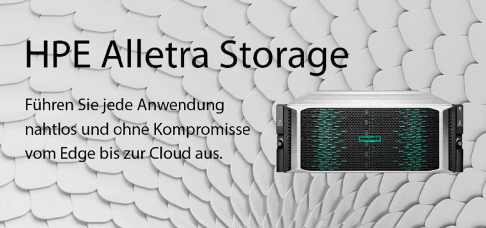 HPE Alletra Storage - Führen Sie jede Anwendung nahtlos und ohne Kompromisse vom Edge bis zur ...